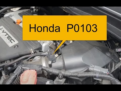 How To Fix a Honda P0103 Code: Mass or Volume Circuit High Input
