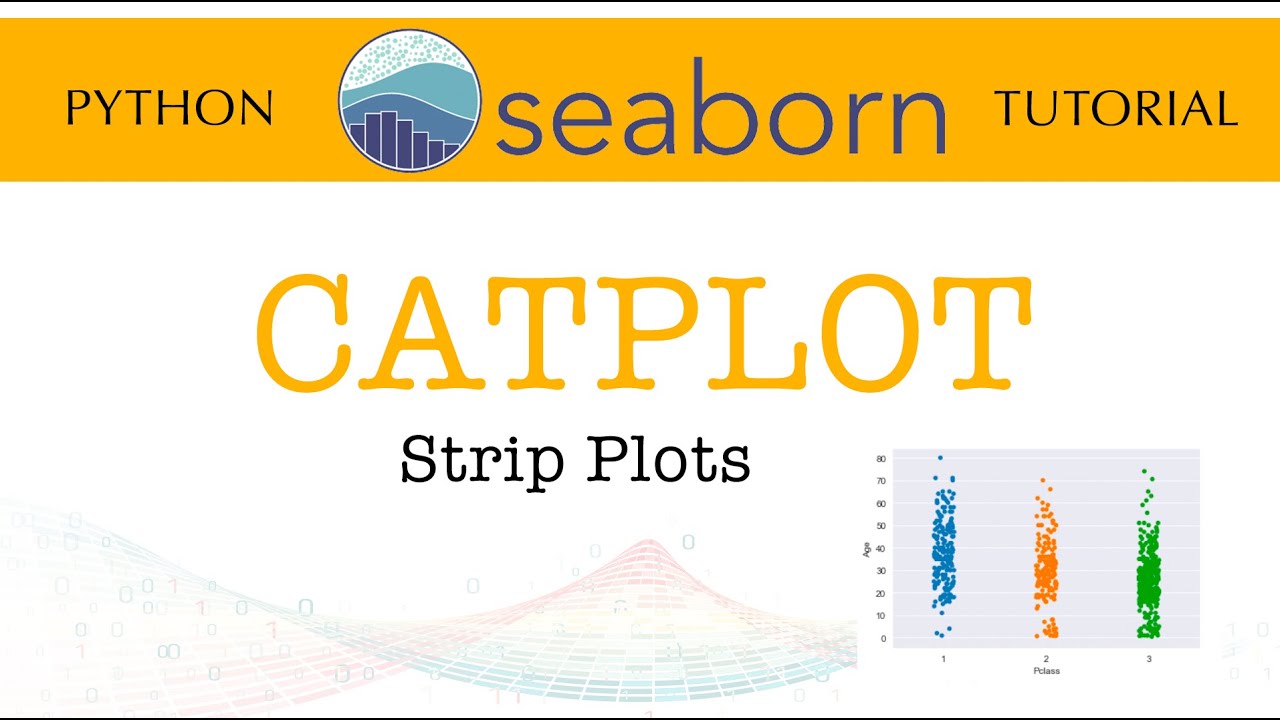 Seaborn Tutorial - Part 7: CATPLOT: Strip Plots
