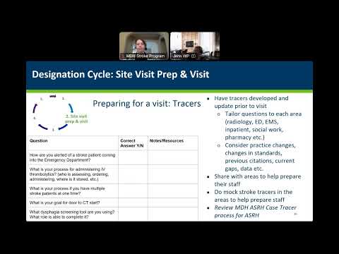 Stroke Coordinator 101 (Module 2 of 3) Certification and Designation