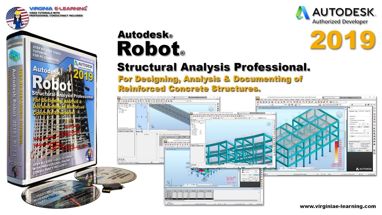 Robot Structural 2019 Tutorial | RC | I