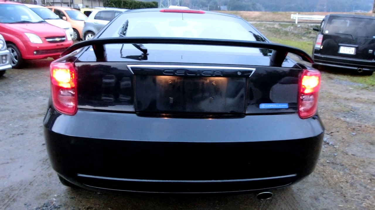 KS AUTO EXPORTS 2004 Toyota celica AT Black