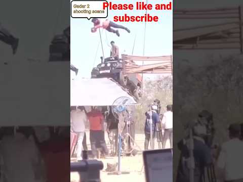 Gadar 2 Live Shooting with Sunny Deol Anil Sharma | Gadar 2 Lucknow Shooting #trending #shorts