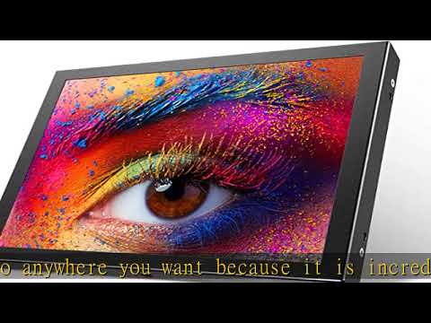 Eyoyo 8 inch Small Mini Monitor 1024x768 Resolution Car Rear View TFT LCD Screen Display with HDMI/