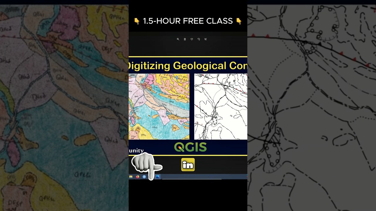 Professional Map Digitizing in QGIS ✔️ (Full 90min Class)