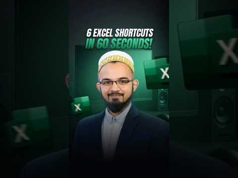 6 Excel Data Formatting Shortcuts in Just 60 Seconds