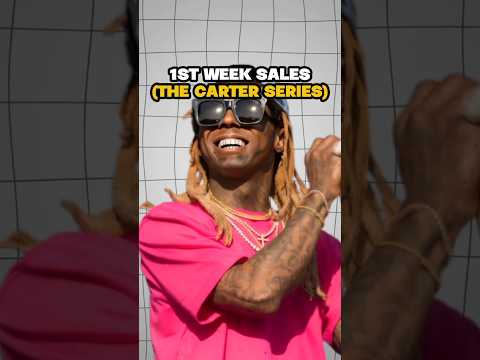 The Opening Week Sales Of Lil Wayne Albums (The Carter Series)