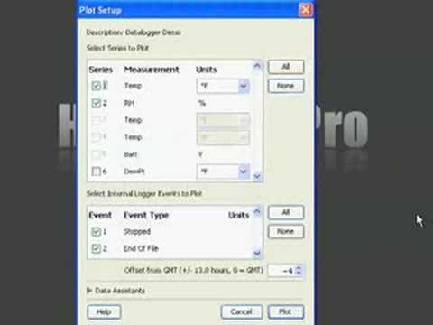 Data Logger Readouts: HOBOware Pro