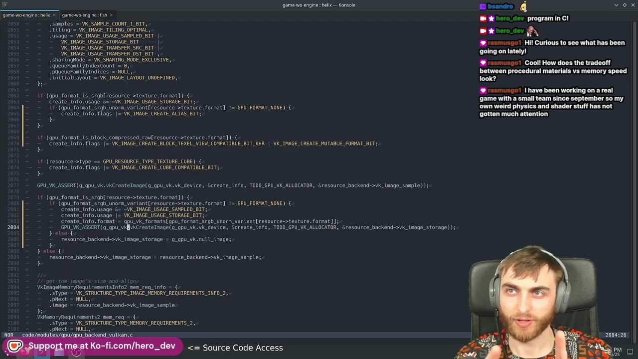 Block Compressed Textures Part 4 | Game W/O Engine Day 239 | C | Vulkan | Linux & Windows