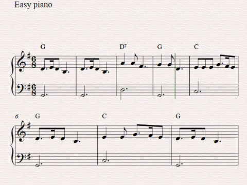 Silent Night | Piano sheet music (Free PDF)