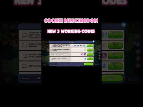 oh new cookie Run update codes 2025 🔥😍#cookierunkingdom #crkingdom #crk #cookierunkingdomfanart