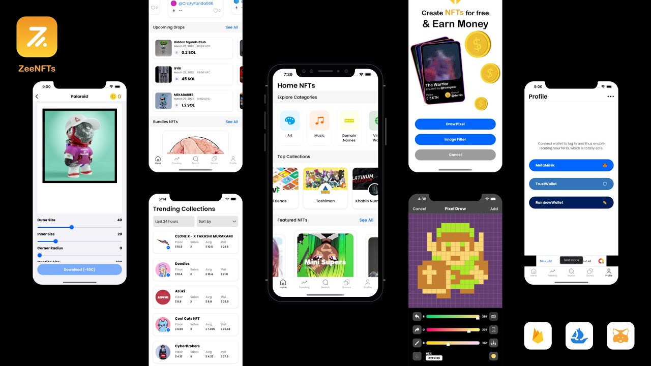 ZeeNFTs - iOS Swift 5+ | Sell Source Code