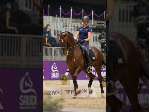 Make way for the stunning FEI Dressage World Cup horses 🔥🤩