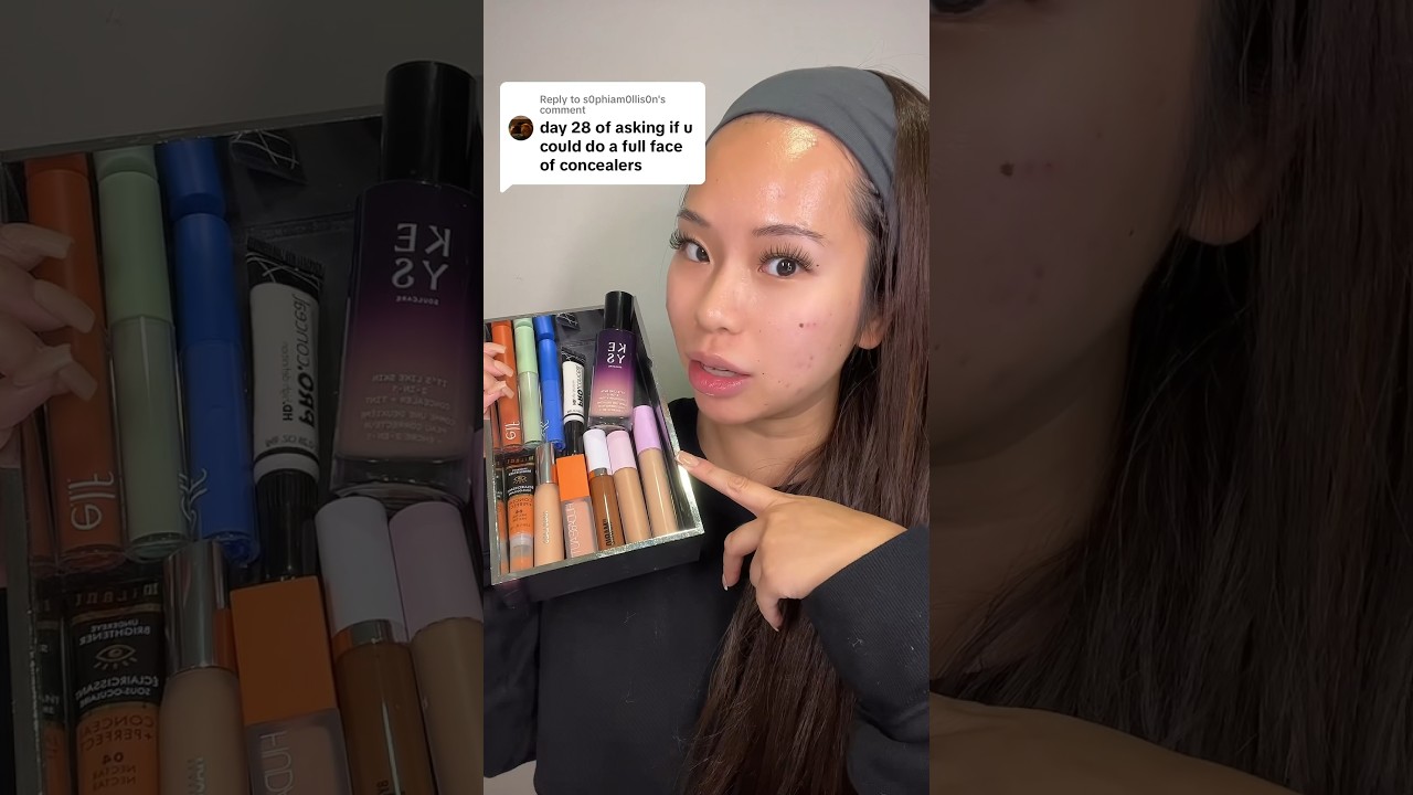 Full face using ONLY CONCEALERS😳