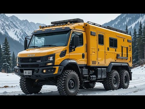 2026 Iveco Nomad Trekker 6x6 – Armored Camper for the Wildest Expeditions