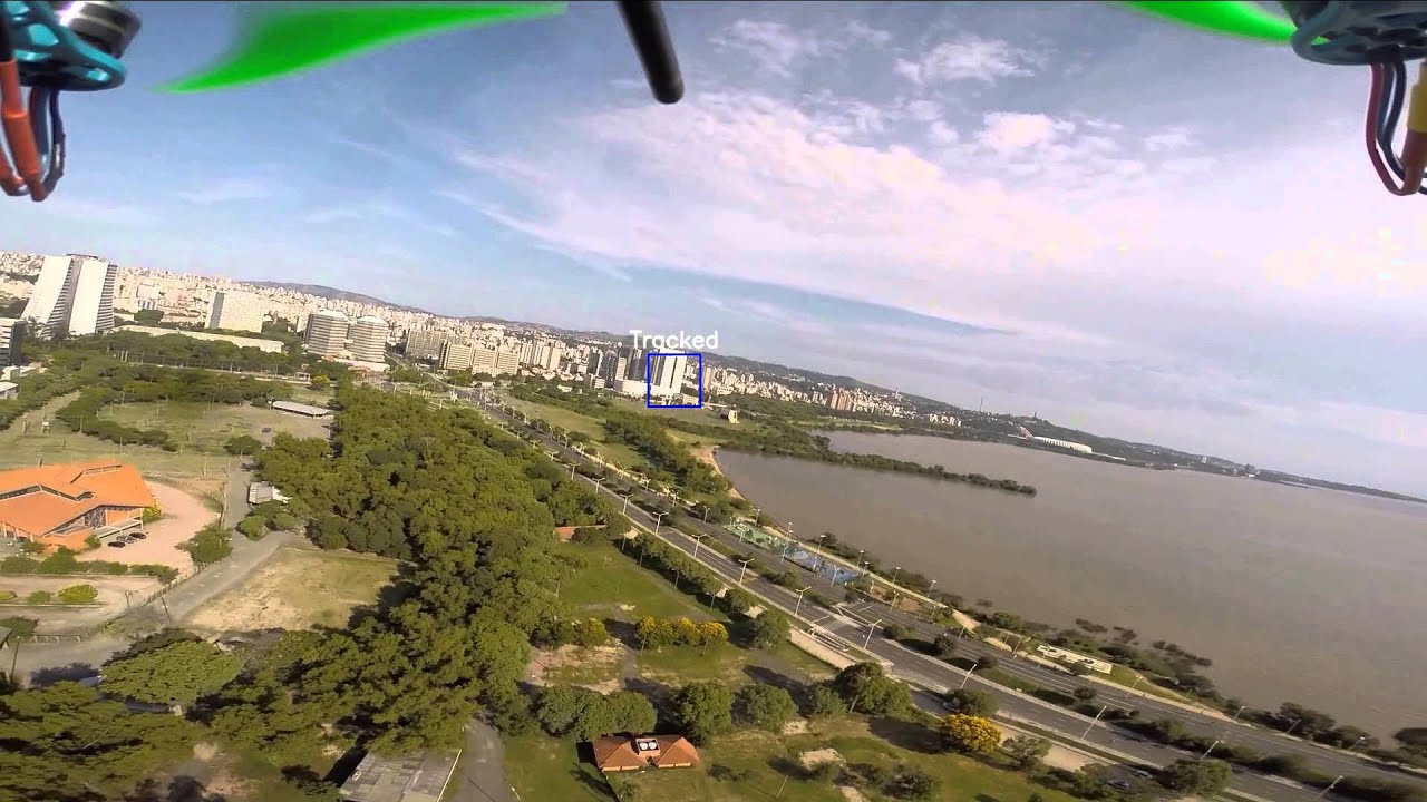Realtime Drone object tracking with OpenCV + Python