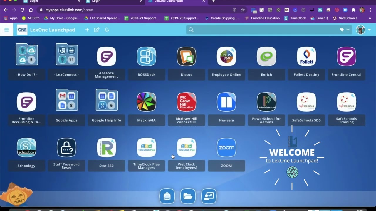 Initial Login Tutorial