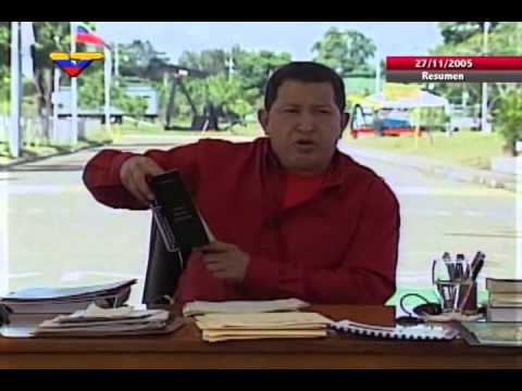 Presidente Hugo Chávez explica por qué los cambios a la Bandera y al ...
