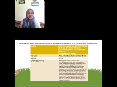REVIEW JURNAL(SEDIAAN SALEP) MENGENAI OBAT PENYAKIT BISUL