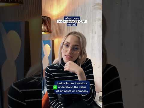 What does high market cap mean?
