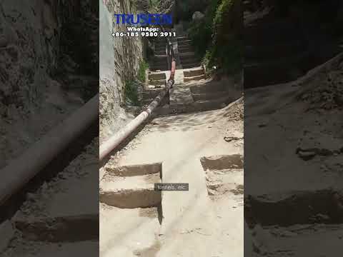 See how TRUSEEN’s concrete mixer pump can deliver concrete to any distance and height with ease.