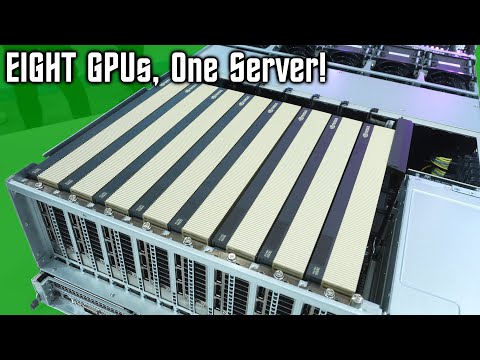 EIGHT RTX Pro 6000 Blackwells in a 4U Package! - Supermicro SYS422GL