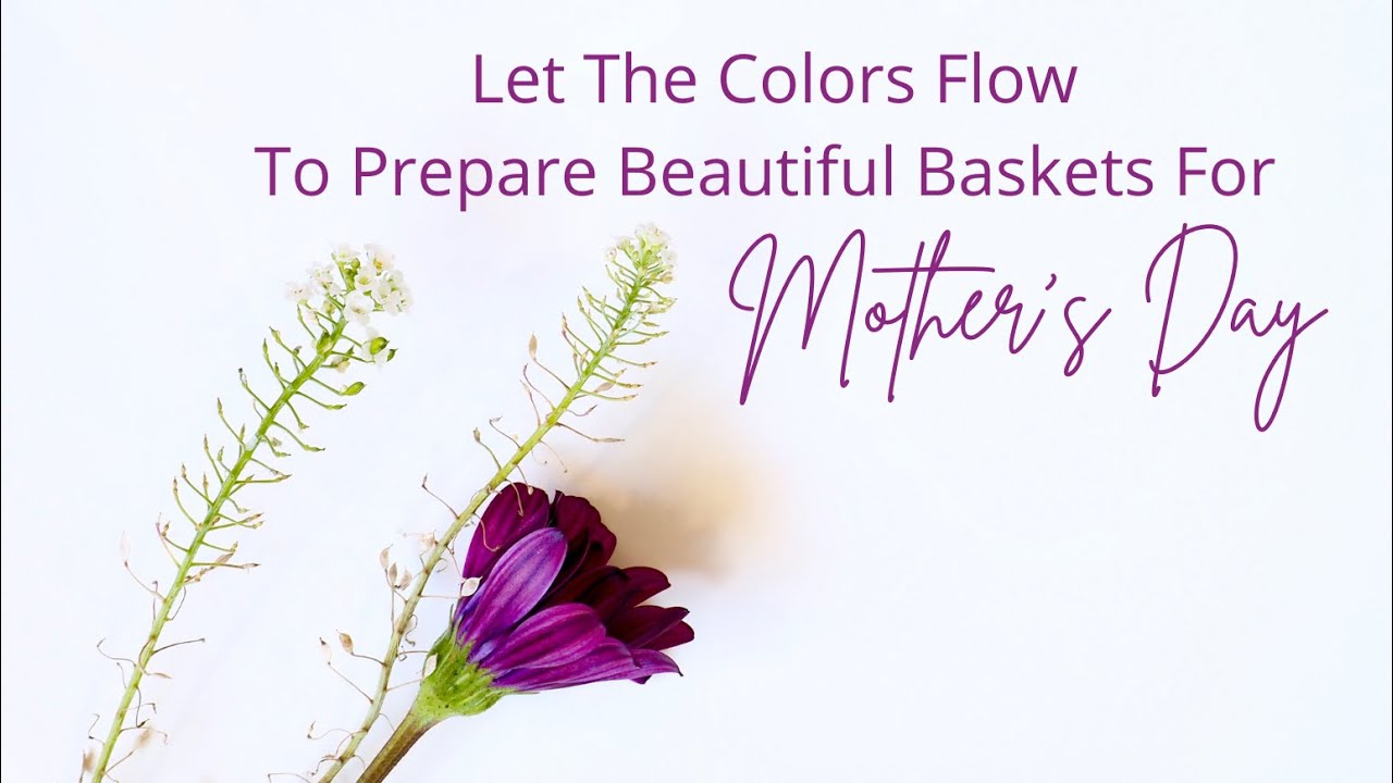 DIY Simple Mother’s Day Gift Basket Using A Very Few Items