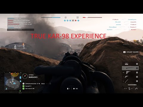 Steam Community :: Video :: True BFV Kar98 iron sight + Hachi (cherry ...