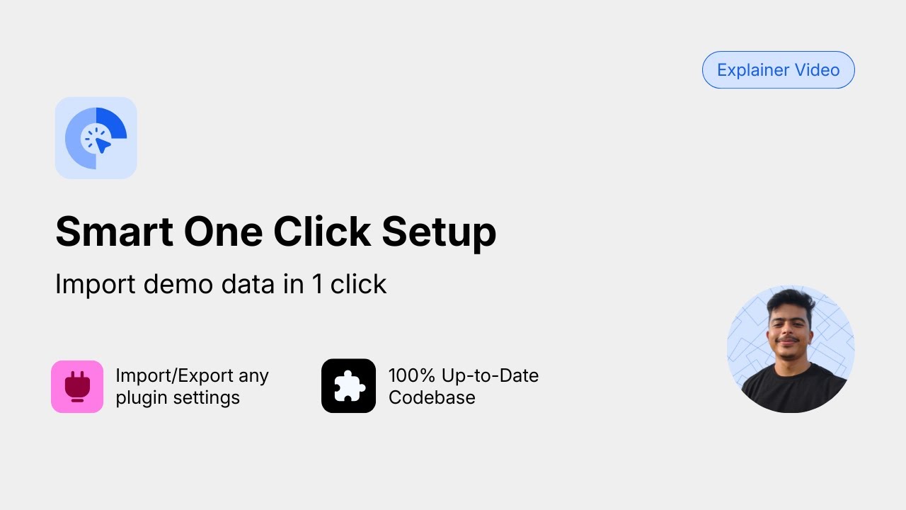 Smart One Click Setup: The Ultimate WordPress Demo Import Plugin