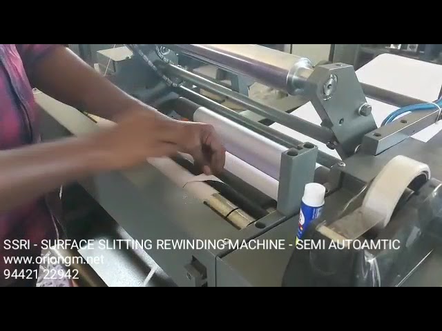 Industrial Slitter Machine - Surface Slitter Rewinder Machine ...