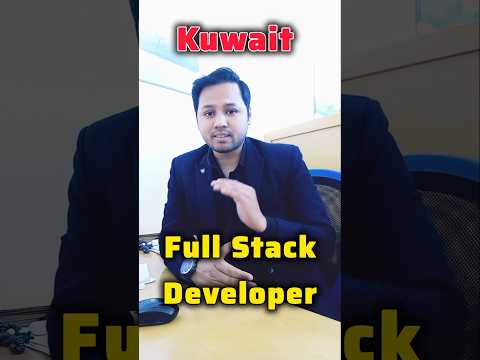 Kuwait full Stack Developer Jobs salary #shorts #kuwaitjob