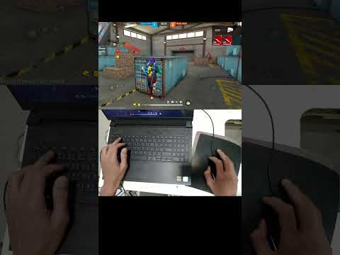 1 VS 2 🔥Laptop Handcam Gameplay || FreeFire Handcam Gameplay #shorts #trending