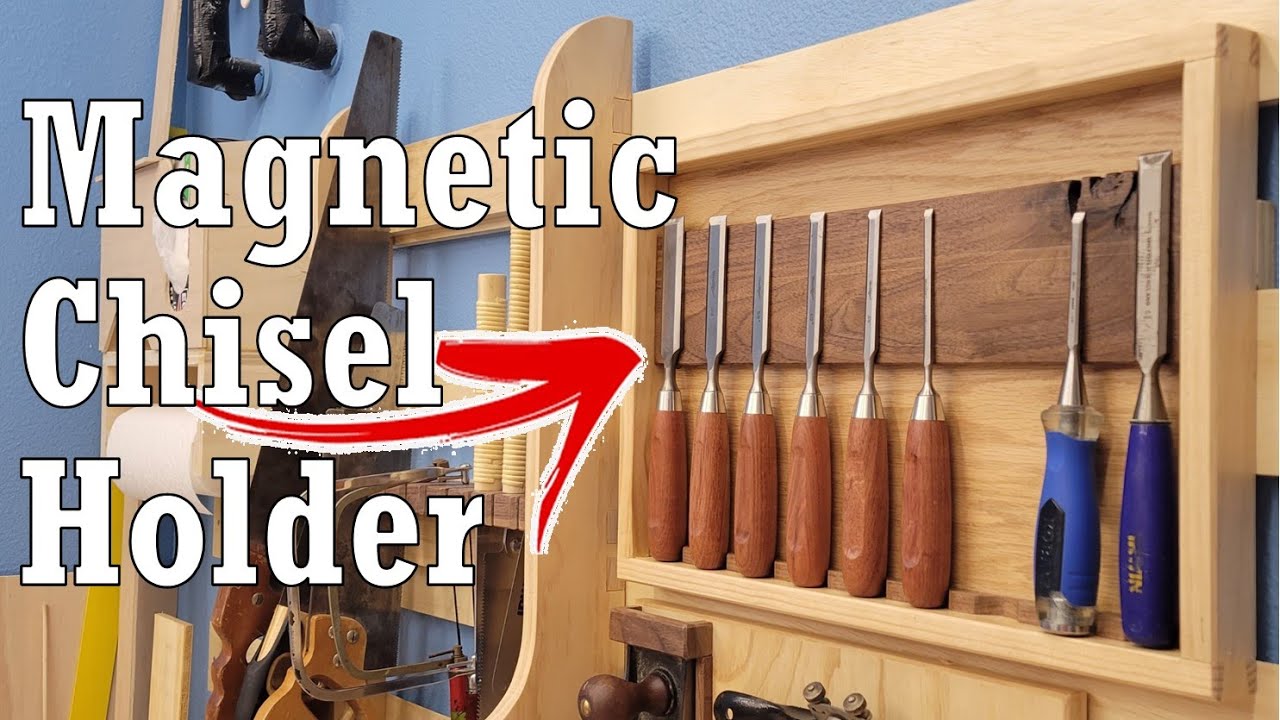 Maximize Your Tools with the Magnetic Chisel Rack