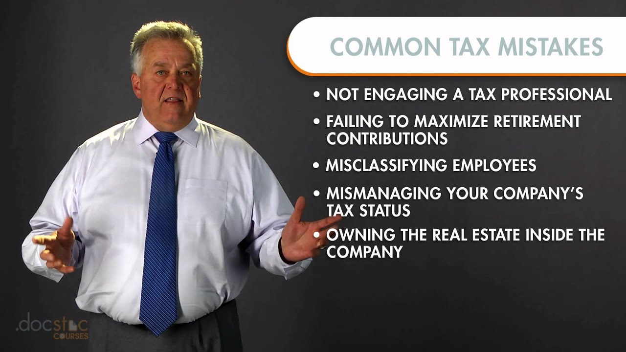 Common Tax Mistakes Businesses Make