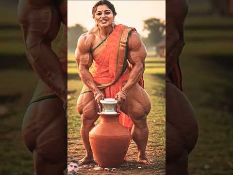 Ai Muscle Girl #ai #aiart #art #gym #fitness #model #aivideokaisebanaye #aivideogenerator