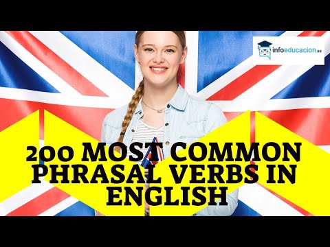 👆200 MOST COMMON PHRASAL VERBS IN ENGLISH【WITH MEANINGS, EXAMPLES AND APP TO PRACTICE】