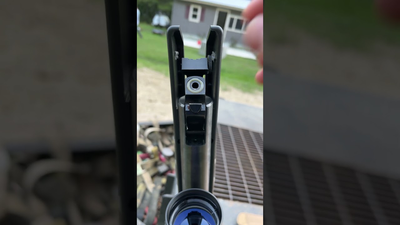 Testing my new Benjamin Vaporizer crack barrel pellet gun (step by step with details in comments)