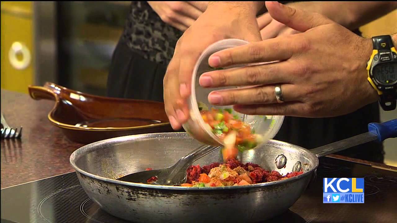 Cooking Queso Fondido with Manny's