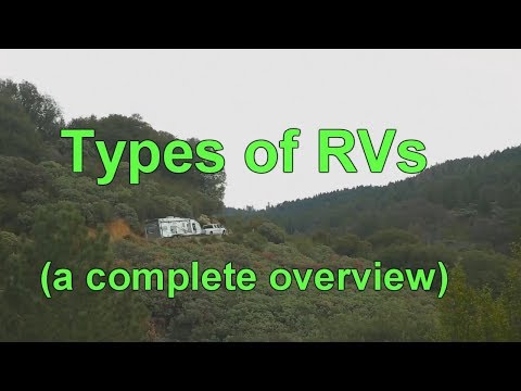 RV 101® - What are the different types of RVS? - An Overview - Newbie RV Owner Training