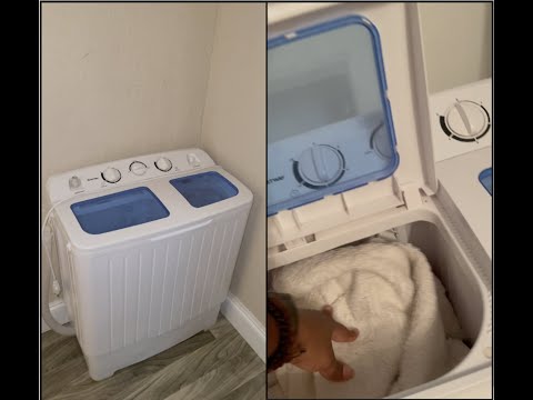 How to Set Up a Costway Portable Washing Machine