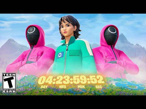 HUGE SQUID GAMES X FORTNITE UPDATE REVEALED!