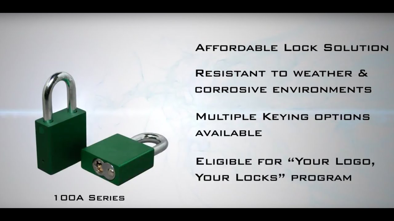 100A Series Padlock by PACLOCK