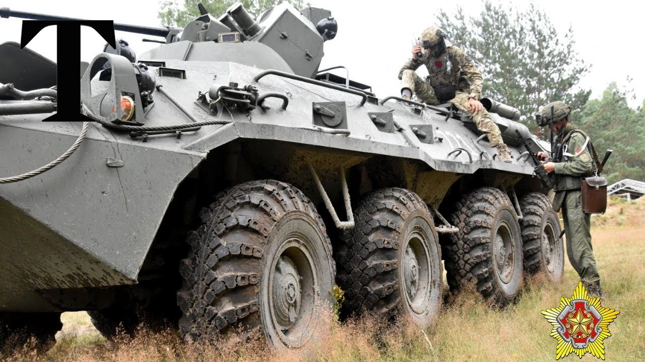 Wagner group trains Belarusian forces three miles from Poland