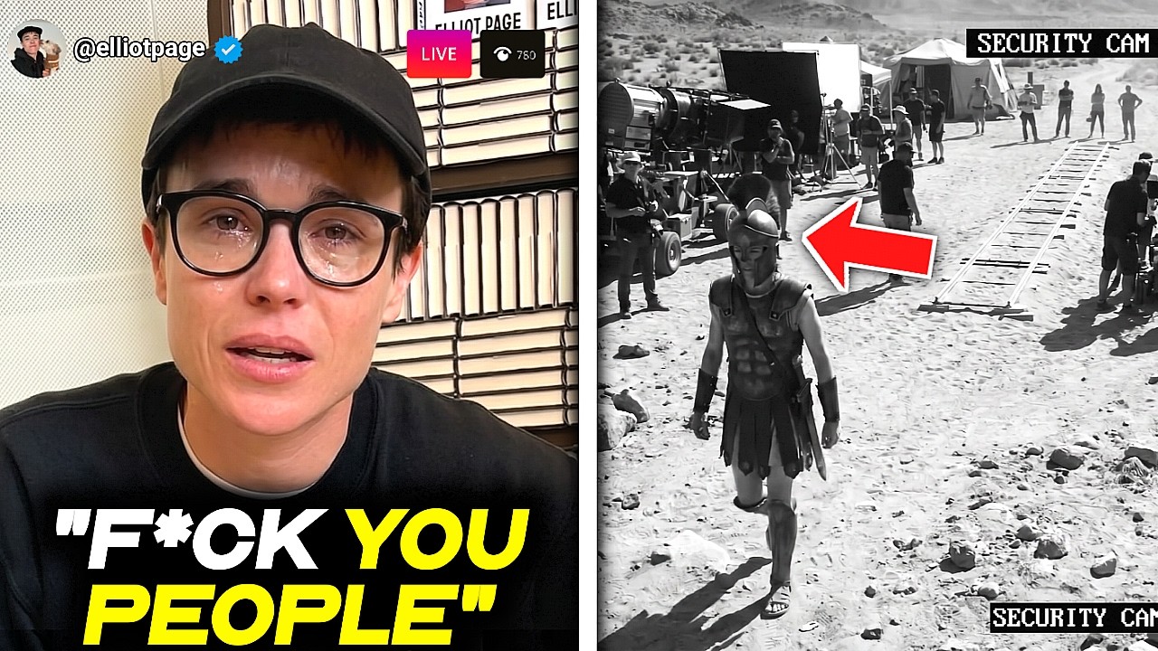 Elliot Page MELTDOWN After Rumors Of Achilles Casting In The Odyssey!?