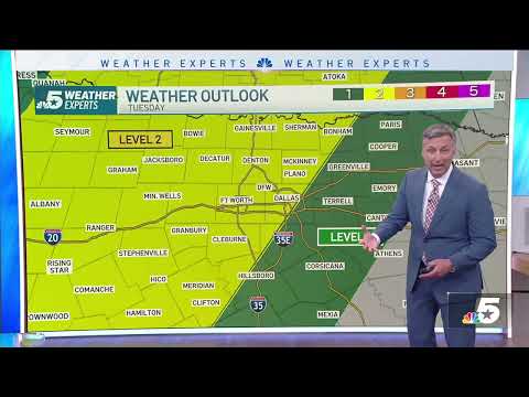 NBC 5 Forecast: Storm chances return Tuesday evening | NBCDFW