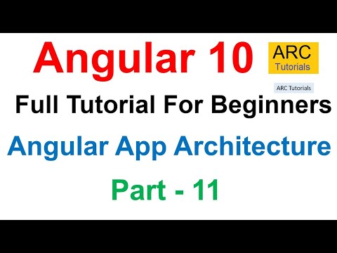 Learn Angular 10 Tutorial 11 App Architecture | Angular 10 Tutorial For Beginners - Mind Luster