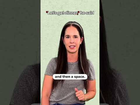 English grammar: Punctuation & Quotation Marks