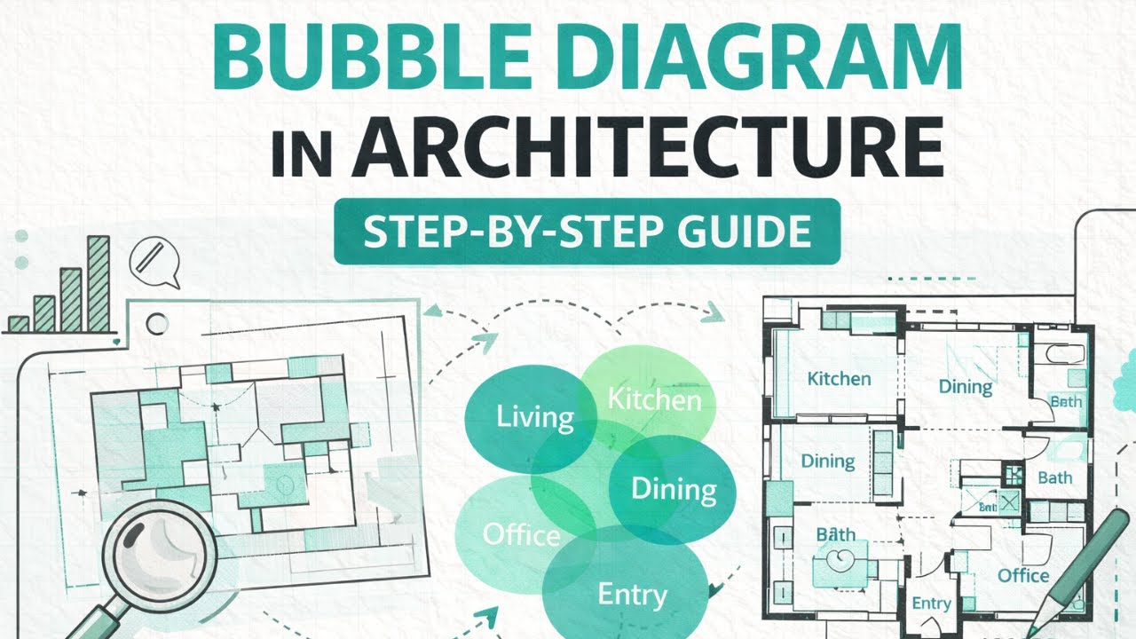 Bubble Diagram in Architecture Explained Step by Step