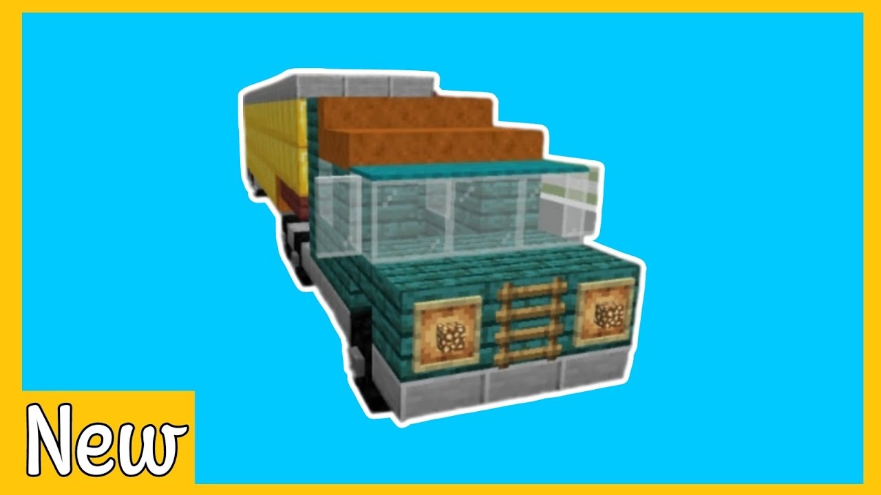 Minecraft: How To Build A Trailer Truck Tutorial (#165) - Minecraft ...