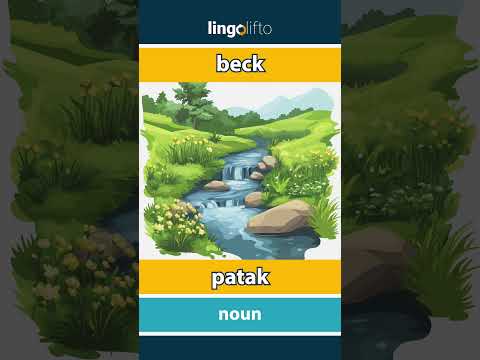 🇬🇧🇭🇺 beck - patak : learn English : tanuljunk angolul : vocabulary builder