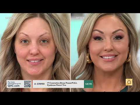 IT Cosmetics Brow PowerFULL Eyebrow Pencil Trio on QVC